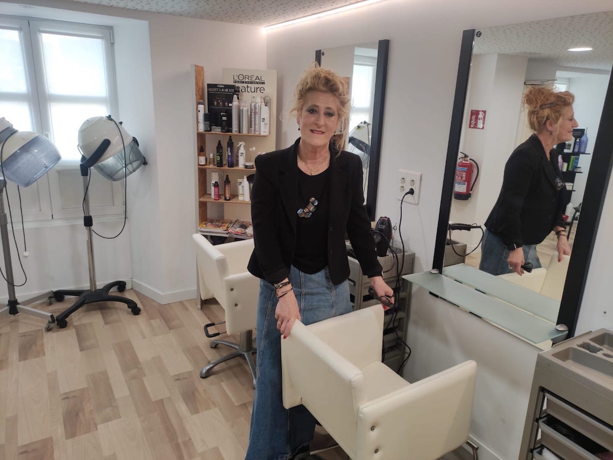 Marijo Garcia, Donostiatik jubilatuen ile-apaindegira - Otamotz : Otamotz